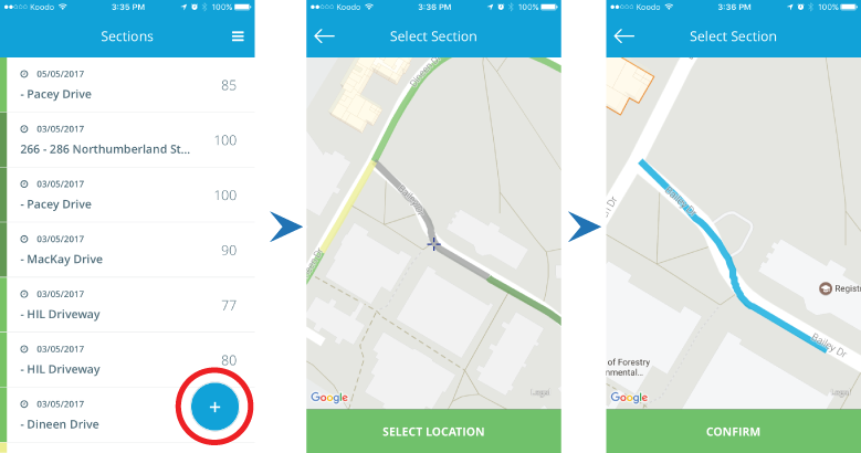 Step #1: Select Section – TotalPave